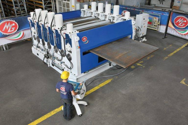 Plate straightening machines MG SRL - NewMachines.NET